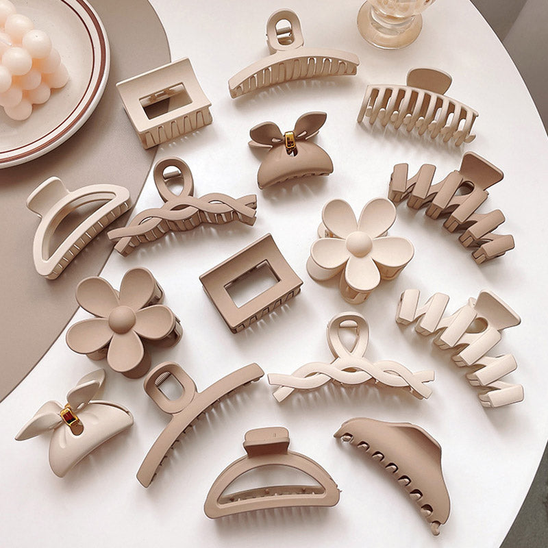 Auramma Collections - Creamy Coffee Claw Clips